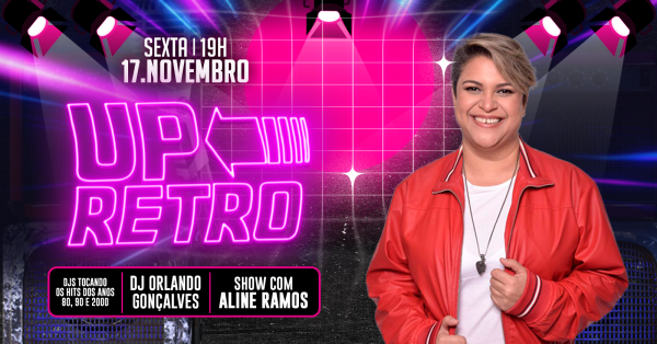 Up Retrô // Show Aline Ramos e Banda em Rio de Janeiro - Sympla