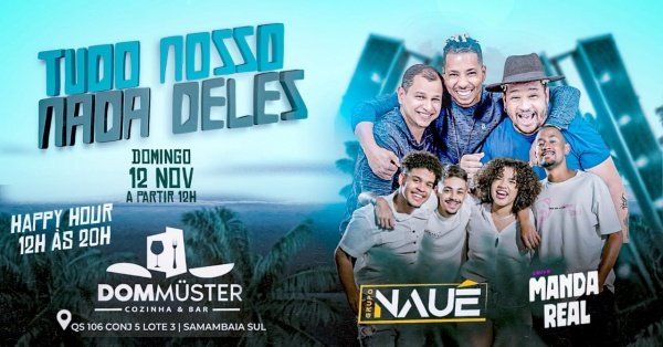 Dom Muster cozinha e bar em Brasília - Sympla