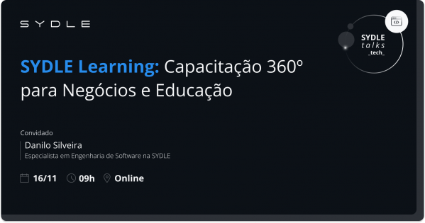 SYDLE Learning: Capacitação 360º para Negócios e Educação - online - Sympla