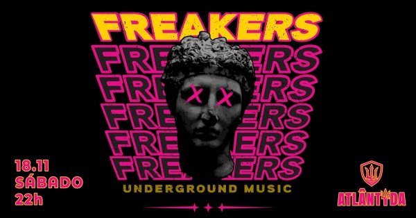 FREAKERS em João Pessoa - Sympla