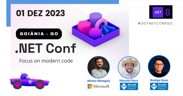 .NET Conf 2023 [Goiânia-GO] em Goiânia - Sympla