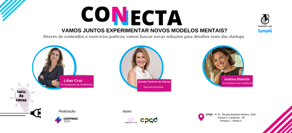 MindsetLab - VAMOS JUNTOS EXPERIMENTAR NOVOS MODELOS MENTAIS? em Campinas - Sympla