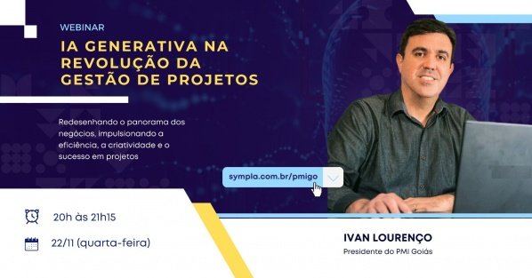 IA Generativa na revolução da gestão de projetos - online - Sympla