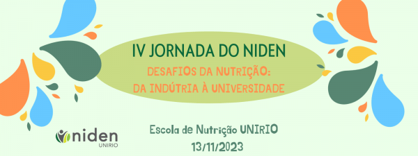 IV JORNADA DO NIDEN em Rio de Janeiro - Sympla