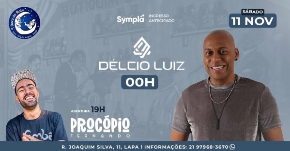Delcio Luiz em Rio de Janeiro - Sympla