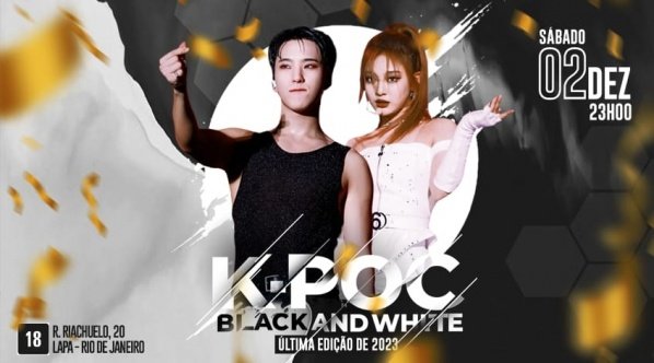 K-POC: Black and White Party! | Pista 100% KPOP | Pista Pop, Funk ...