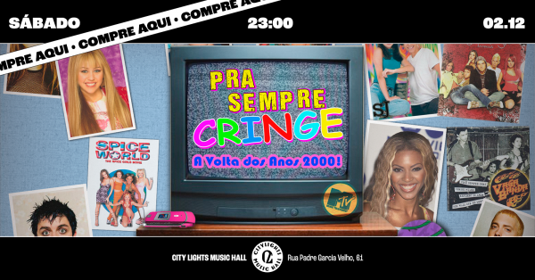 Pra Sempre Cringe | City Lights Music Hall | 02.12 em São Paulo - Sympla