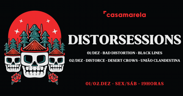 Casamarela apresenta Distorsessions em Goiânia - Sympla