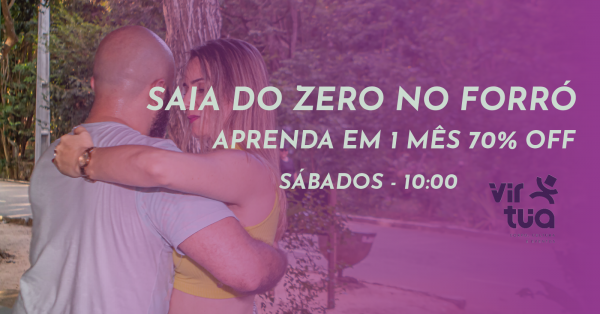 SAIA DO ZERO NO FORRÓ - SÁBADOS 10:00 em Natal - Sympla