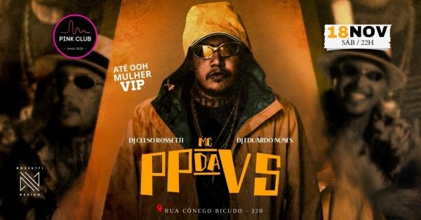 Show MC PP DA VS em Santa Isabel - Sympla