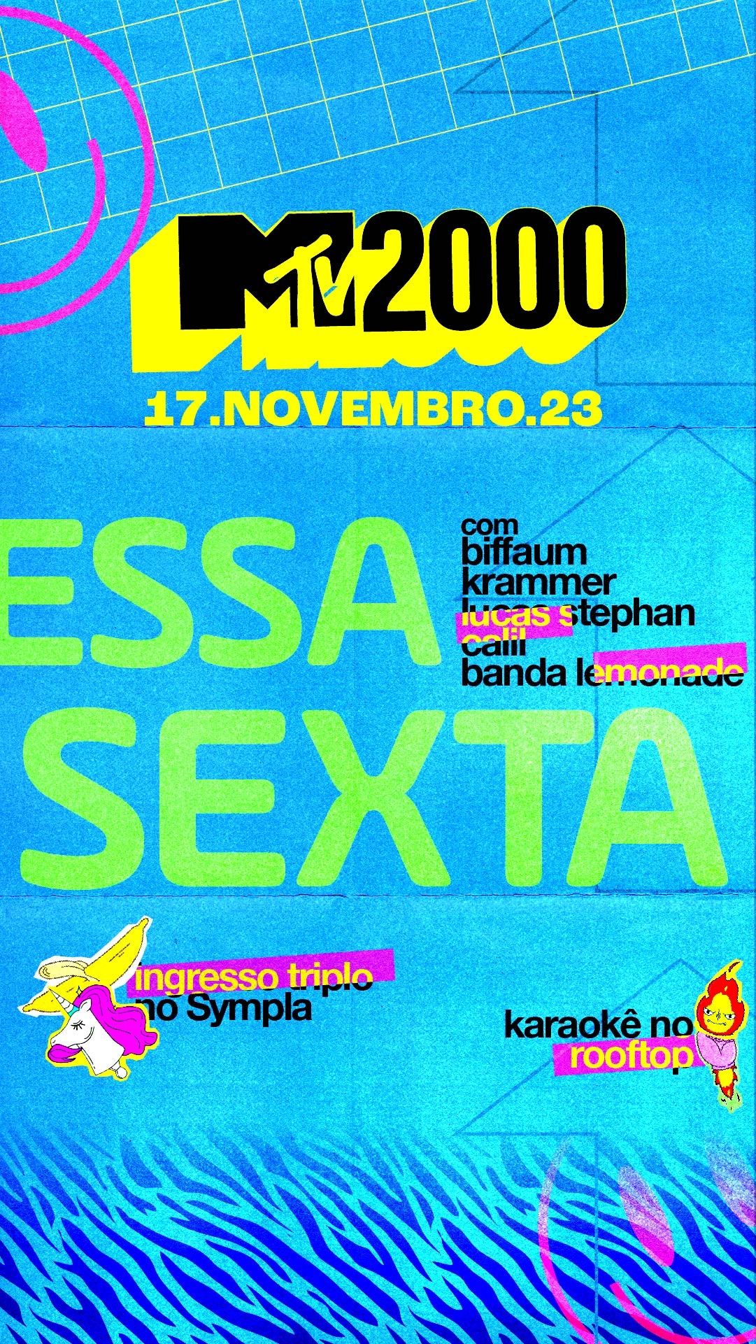 MTV 2000 - A FESTA OFICIAL DA MTV! em Belo Horizonte - Sympla