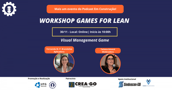 WORKSHOP GAMES FOR LEAN | Visual Management Game - online - Sympla