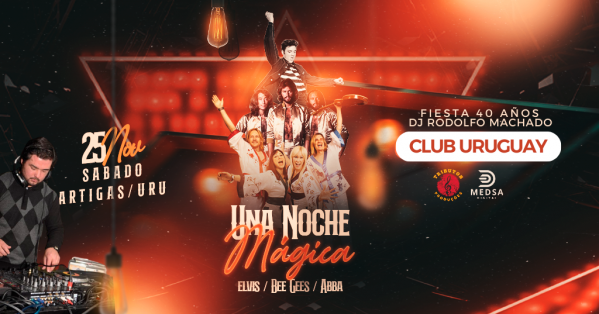 UNA NOCHE MÁGICA - ESPECIAL ELVIS, BEE GEES E ABBA - FIESTA AÑOS DJ ...