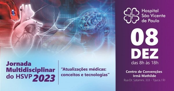 JORNADA MULTIDISCIPLINAR DO HSVP 2023 em Rio de Janeiro - Sympla