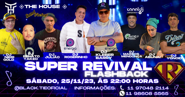 SUPER REVIVAL FLASHBACK em São Paulo - Sympla
