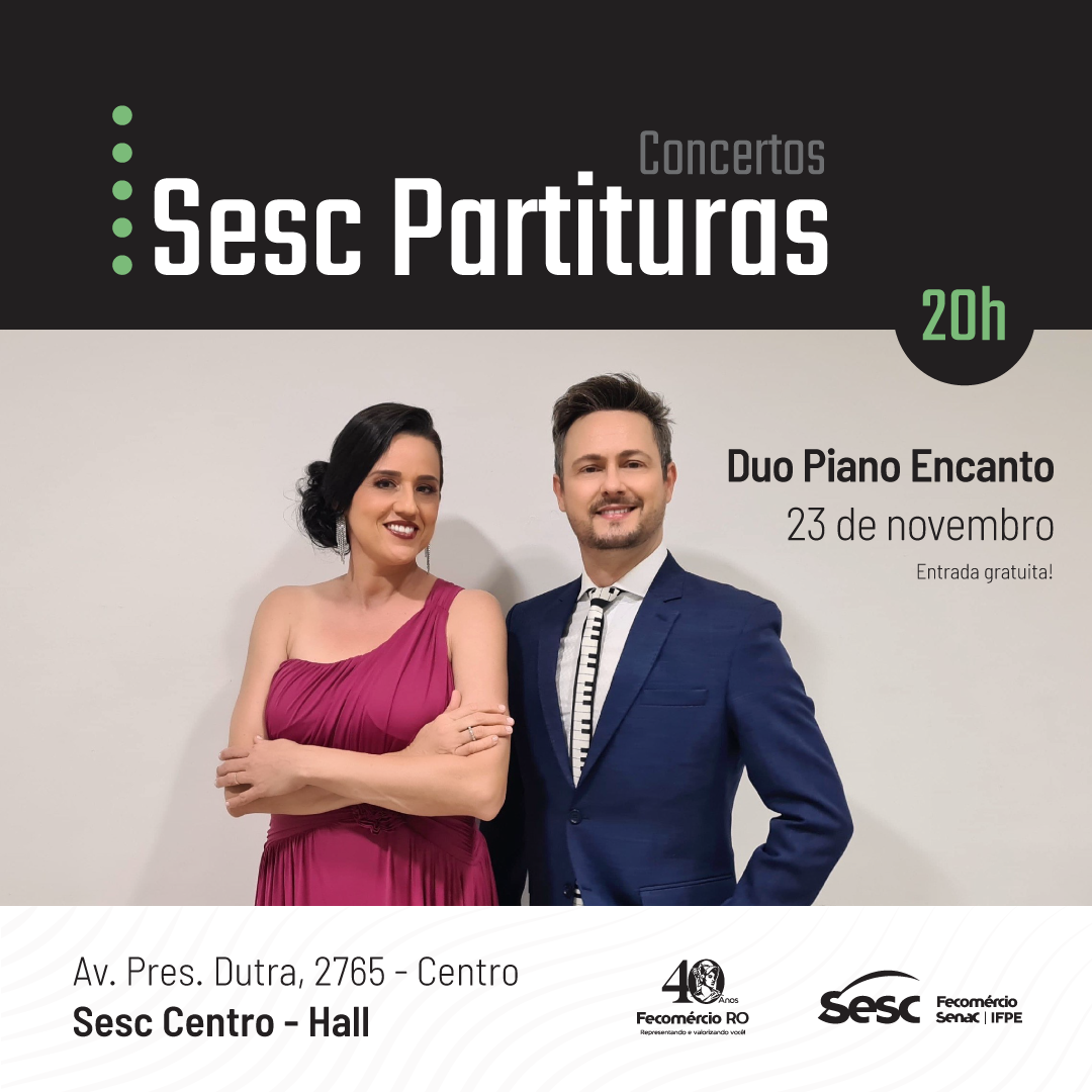Concerto Sesc Partituras 2023 em Porto Velho - Sympla
