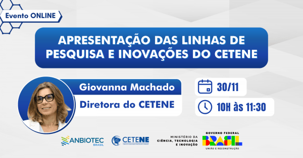 Apresentação das Linhas de Pesquisa e Inovações do CETENE - Centro de ...
