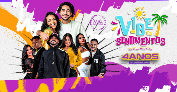 4 ANOS DO MINI MUNDO !!! em Paulista - Sympla