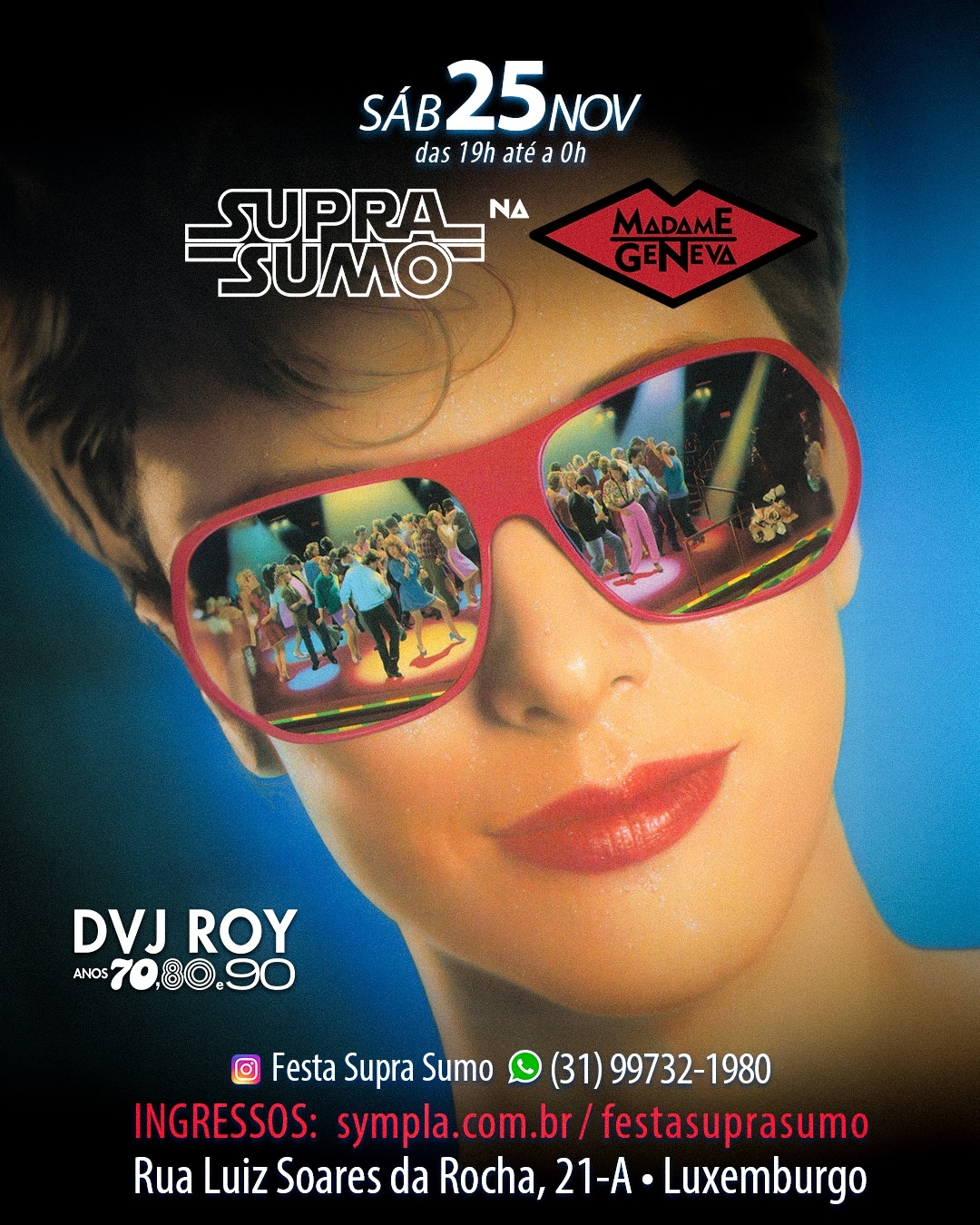 SUPRA SUMO na MADAME GENEVA ::: DVJ Roy em Belo Horizonte - Sympla
