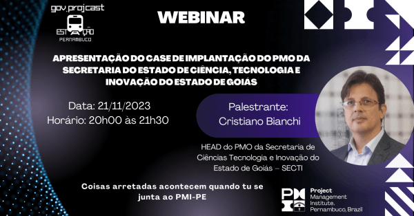 Webinar Gov.ProjCast Estação Pernambuco - Apresentação de Case de ...