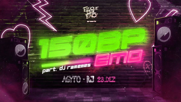 E eu que era Emo? - 150bpEmo com DJ RaMeMes em Rio de Janeiro - Sympla