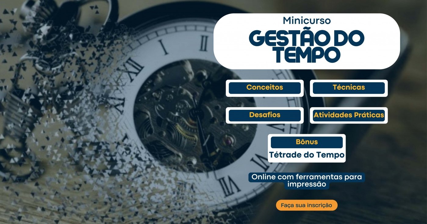 Gestão do Tempo - online - Sympla