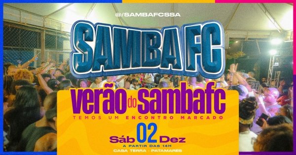 Samba FC em Salvador - Sympla