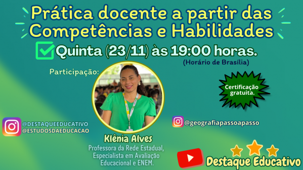 Prática docente a partir das Competências e Habilidades. - online - Sympla