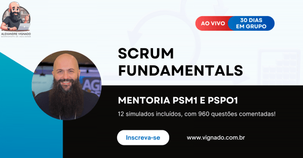 Mentoria Scrum Fundamentals - PSM1 e PSPO1 - Turma 8 - online - Sympla