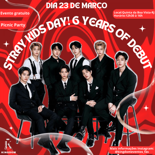 Stray Kids Day: 6 Years of debut! em Rio de Janeiro - Sympla