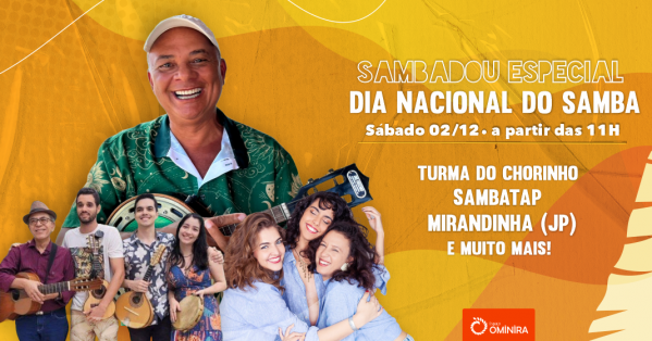 SAMBADOU ESPECIAL - DIA NACIONAL DO SAMBA! em Campina Grande - Sympla