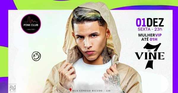 SHOW MC VINE7 em Santa Isabel - Sympla