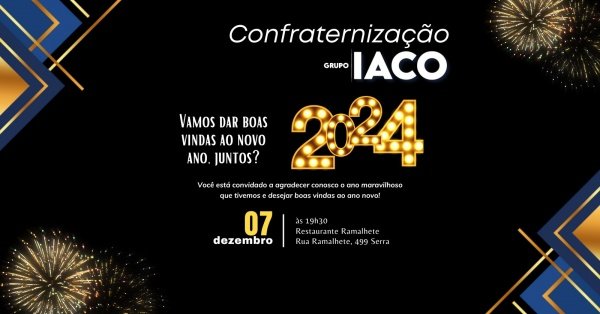 Confraternização Grupo Iaco em Belo Horizonte - Sympla