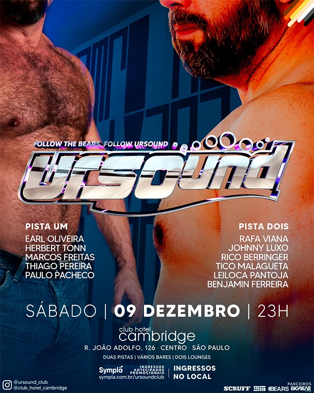 Ursound Sábado 09 De Dezembro De 2023 A Partir Das 23h No Club
