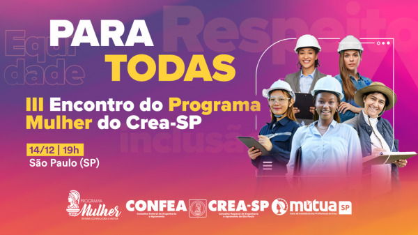 III Encontro do Programa Mulheres do Crea-SP em São Paulo - Sympla