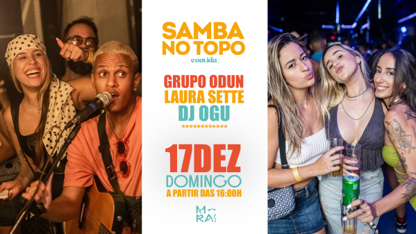 O ÚLTIMO SAMBA NO TOPO DO ANO - Grupo Odun + Laura Sette + Dj Ogu | DOM ...