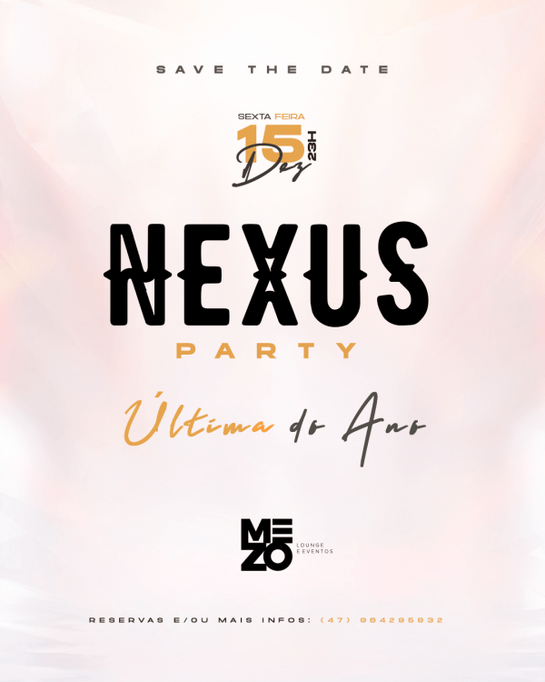 Nexus 15/12 em Joinville - Sympla