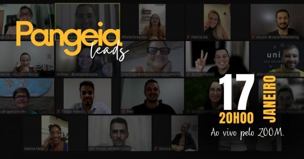 Encontro Pangeia Leads| Pangeia Club em Criciúma - Sympla