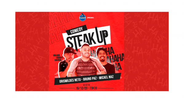 Comedy Steak Up em Fortaleza - Sympla