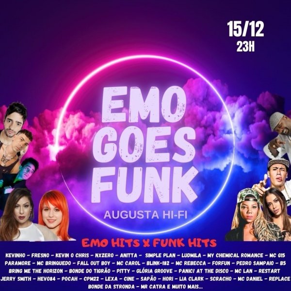 EMO GOES FUNK em São Paulo - Sympla