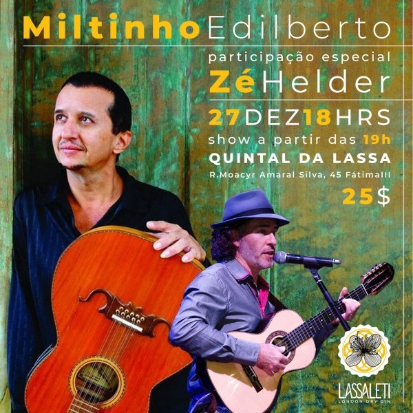 show com Miltinho Edilberto participação especial Zé Helder em Pouso ...