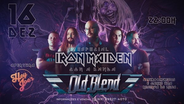 Especial Iron Maiden em Porto Velho - Sympla