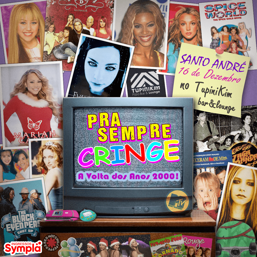 Pra sempre, Cringe | Santo André em Santo André - Sympla