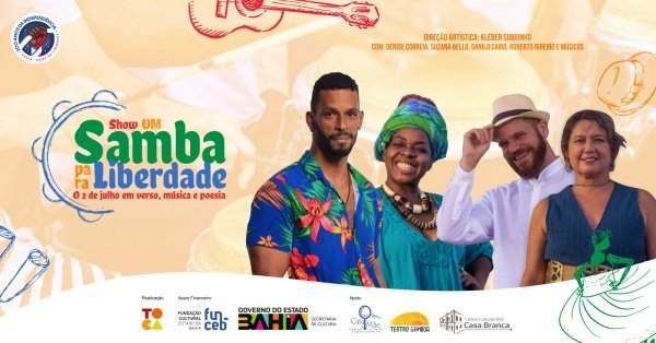 UM SAMBA PARA LIBERDADE em Salvador - Sympla