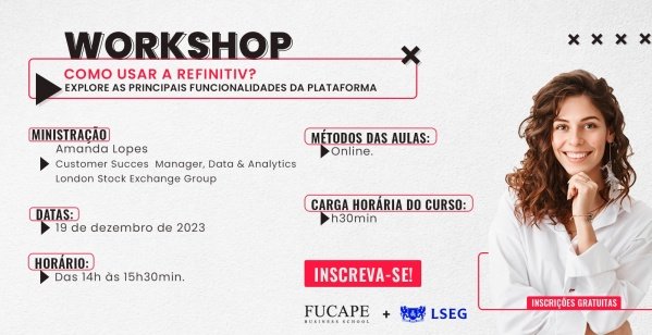 TREINAMENTO: COMO USAR A REFINITIV? Explore as principais ...