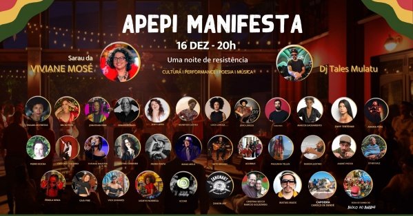 APEPI MANIFESTA - Uma noite de resistência em Rio de Janeiro - Sympla