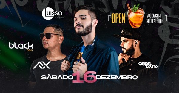 SABADÃO DE OPEN em Dourados - Sympla