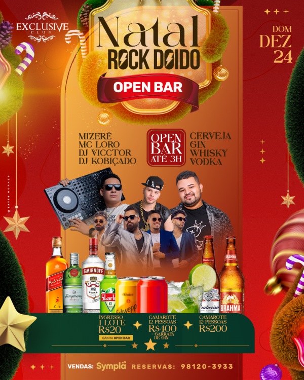 Natal Rock Doido em Belém - Sympla