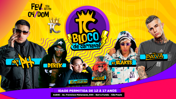 THE CHOICE - SÃO PAULO | MC PH + MC PAIVA + DEREK + DJ BLAKES | BLOCO ...