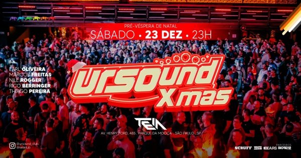 Ursound Xmas Sábado 23 De Dezembro De 2023 A Partir Das 23h No Teia